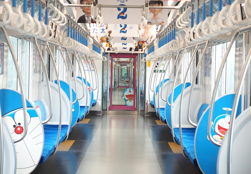 Seibu Railway's special "DORAEMON-GO!" train will conclude its ...